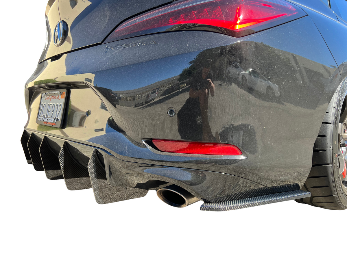 2023 Acura Integra Carbon Fiber Spats – KNG Motorsports