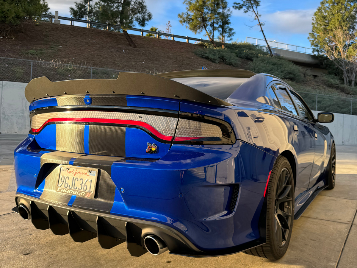 NEW Dodge Charger "DB-R" Design Wickerbill – KNG Motorsports