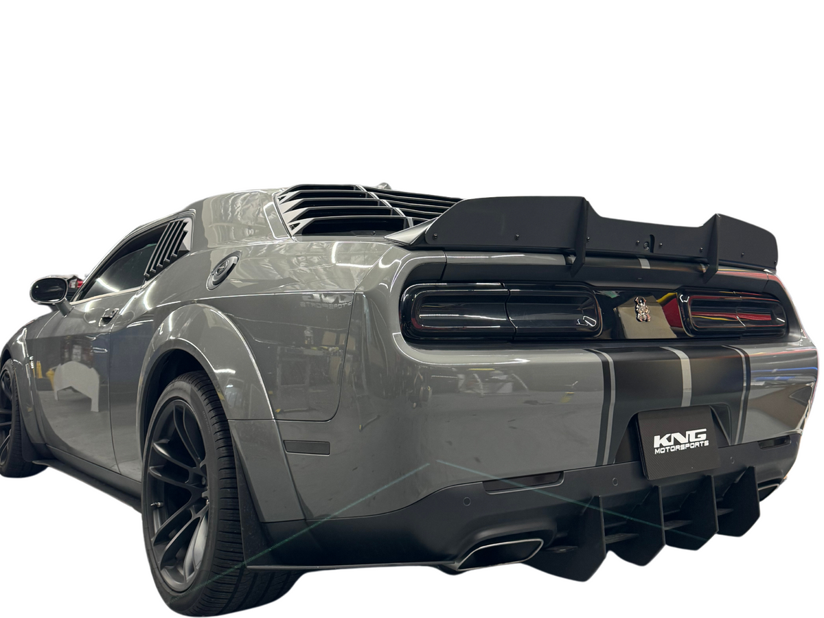 NEW 2008 - 2023 Dodge Challenger: V2 Sharp Design Wickerbill – KNG ...