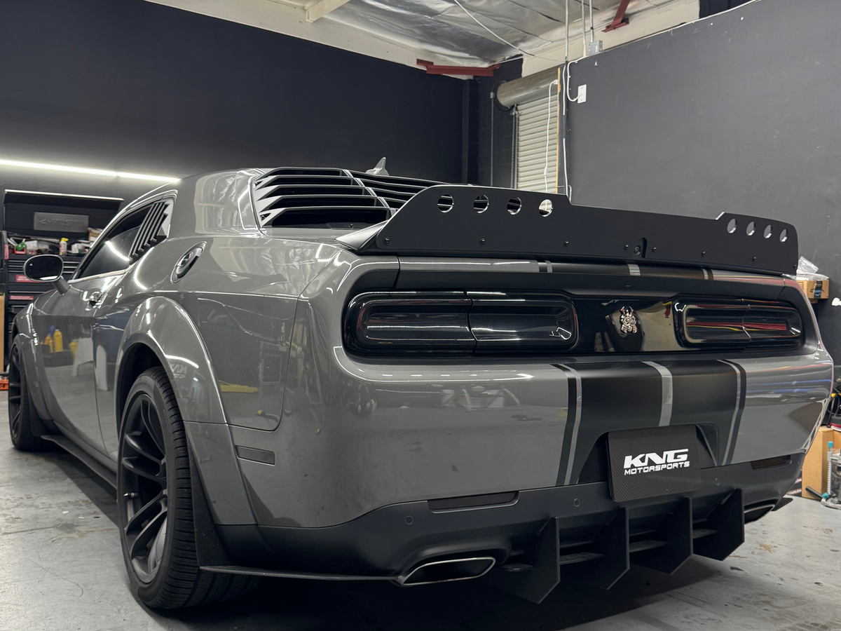 NEW 2008 - 2023 Dodge Challenger: RD1-SH Design Wickerbill – KNG ...