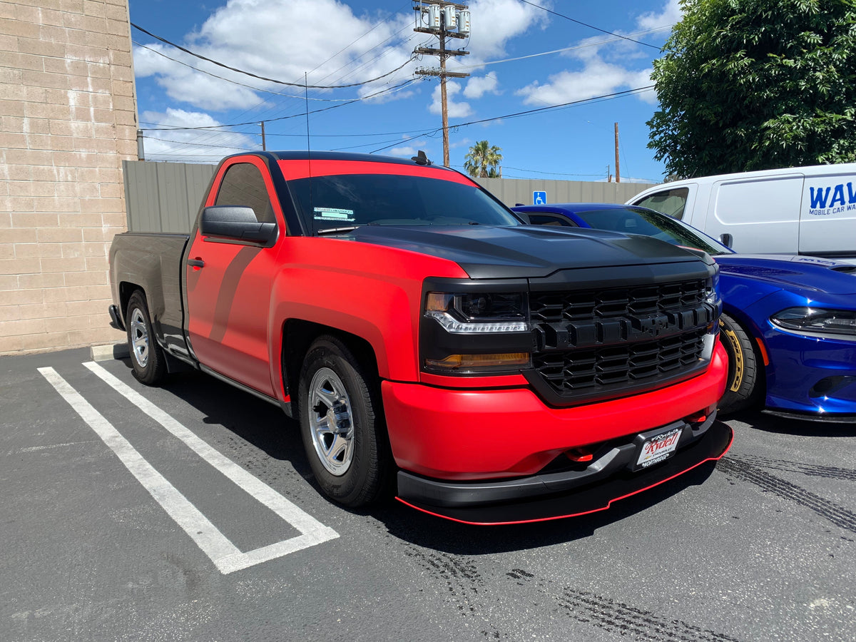 2016 - 2018 Silverado: Rodless Design Splitter – KNG Motorsports