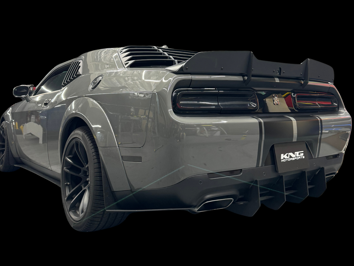 NEW 2008 - 2023 Dodge Challenger: V2 Sharp Design Wickerbill – KNG ...
