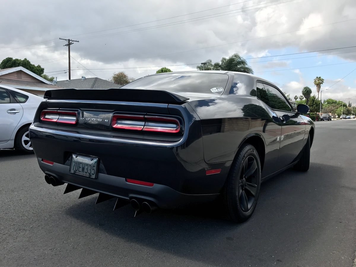 2008 - 2023 Dodge Challenger: Small Diffuser – KNG Motorsports