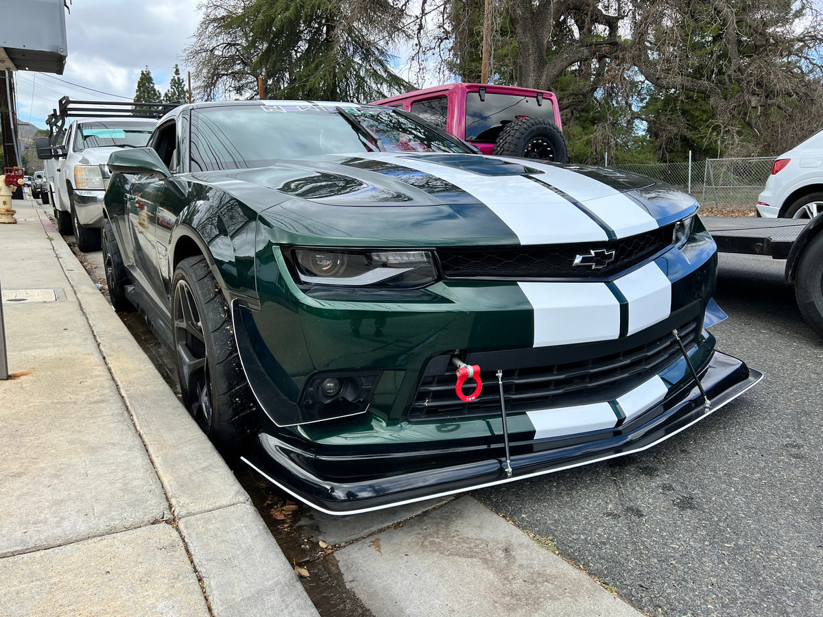 2014 - 2015 Chevrolet Camaro Z28 Lip: Custom Splitter – KNG Motorsports