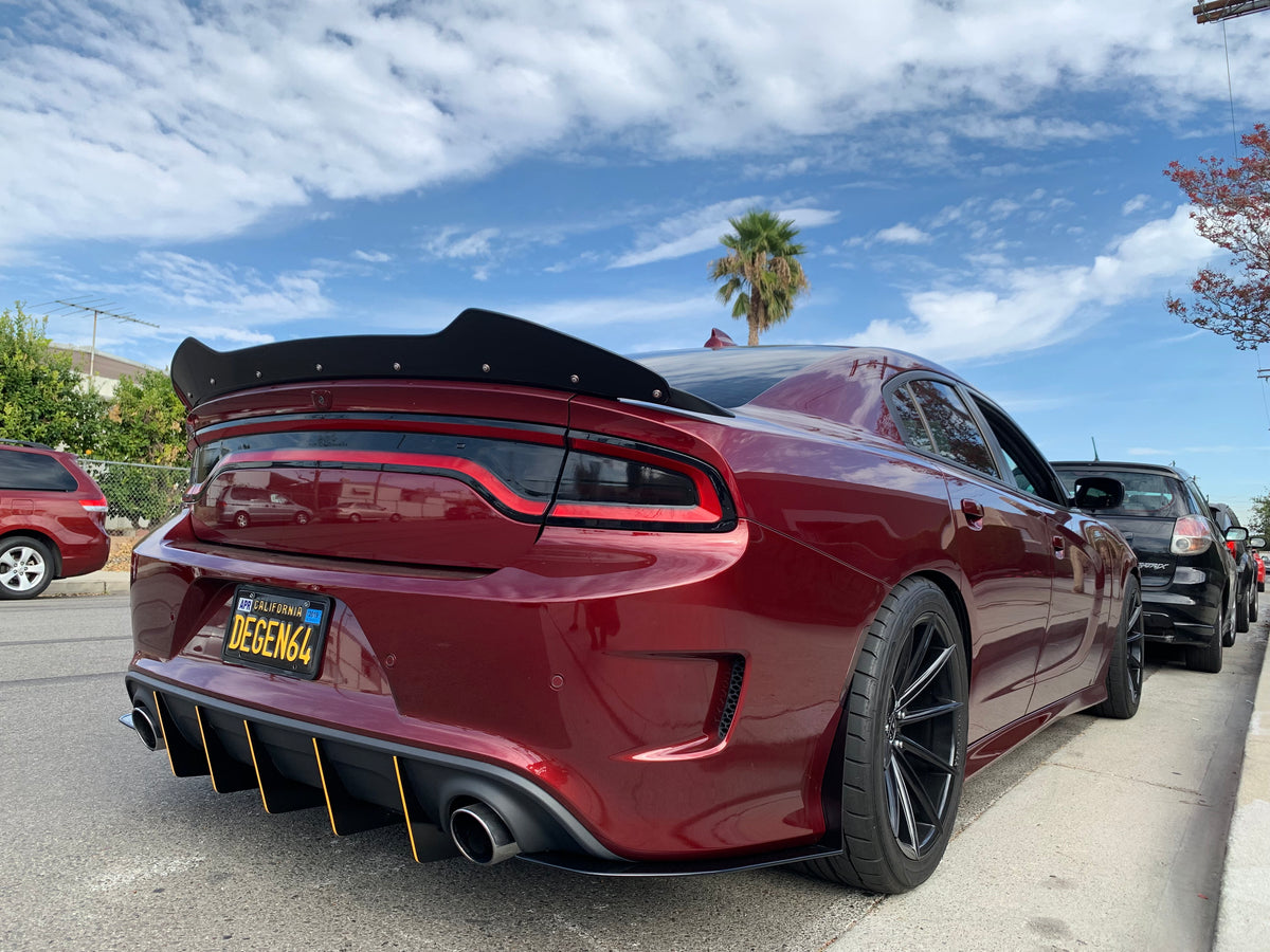 2015 - 2023 Dodge Charger SRT: Sharp Design Wickerbill – KNG Motorsports