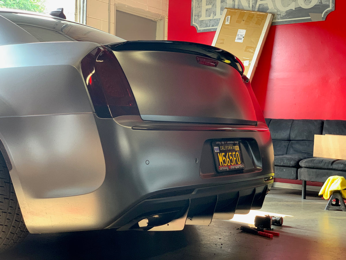 2015 - 2023 Chrysler 300: V2 Slant In Design Diffuser – KNG Motorsports
