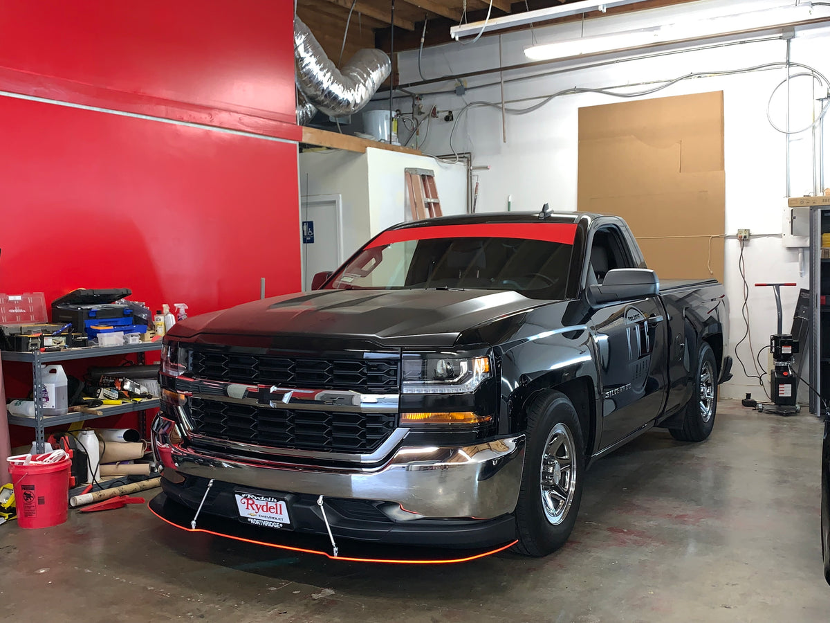 2016 - 2018 Chevrolet Silverado: Reg Design Splitter – KNG Motorsports
